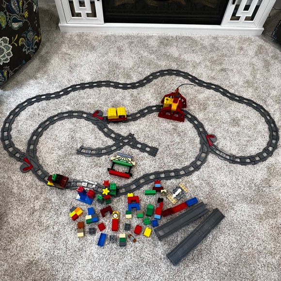 Lego | Toys | Thomas The Train Duplo Lego Set 58 Pieces Including Track ...
